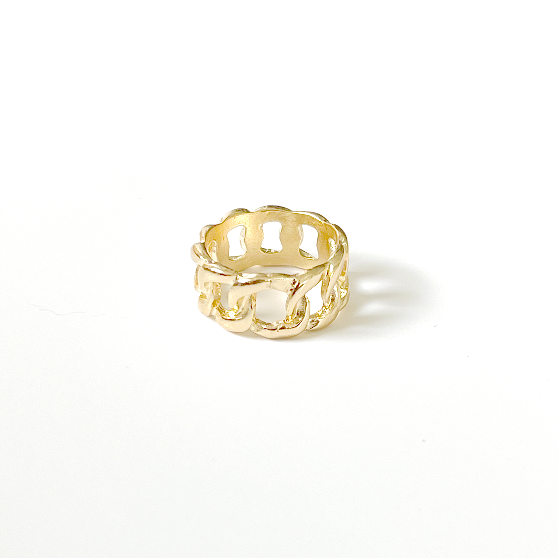Gold Chain Breaker Ring – sanctuaire